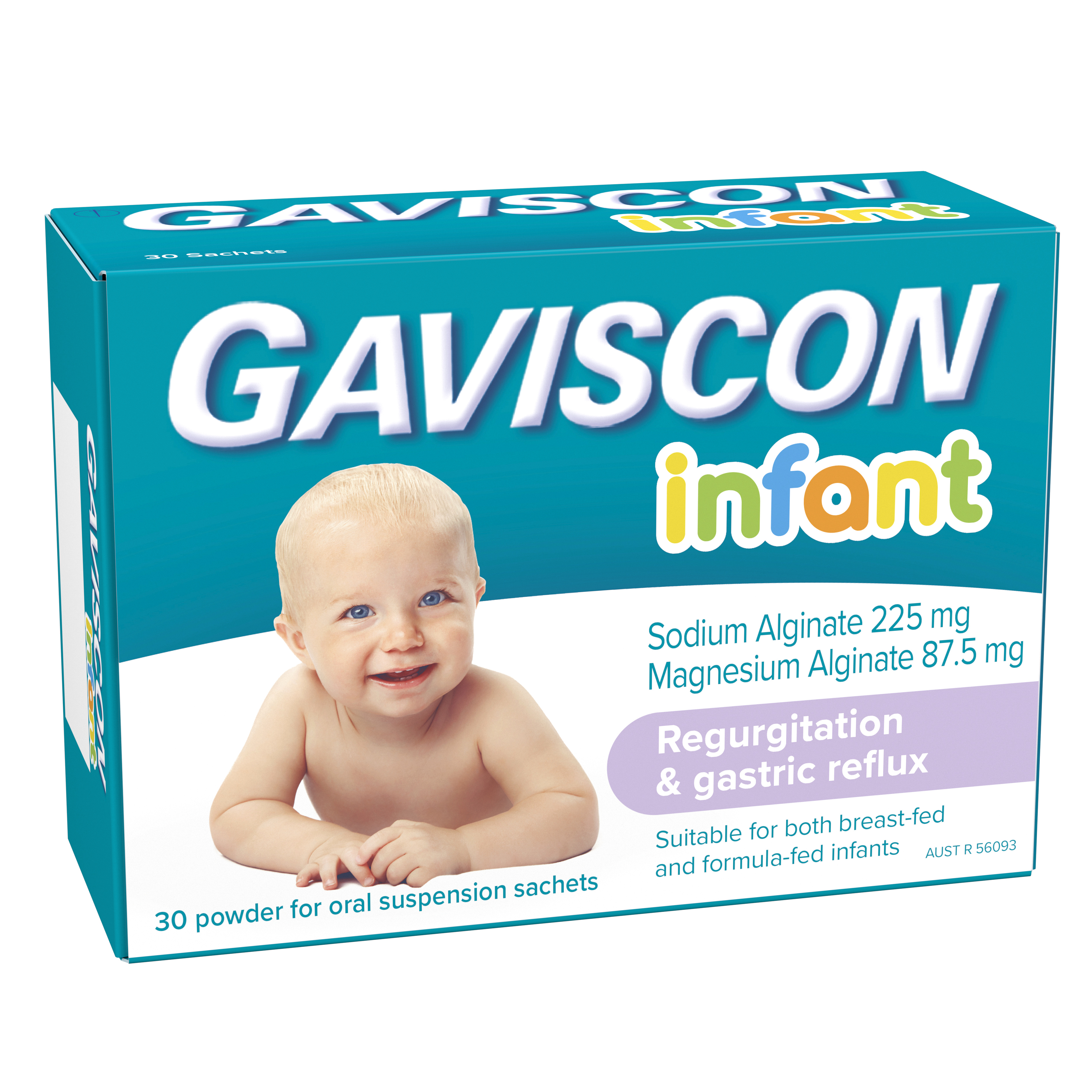 Gaviscon Infant Powder Sachets for Regurgitation and Gastric Reflux 30 ...