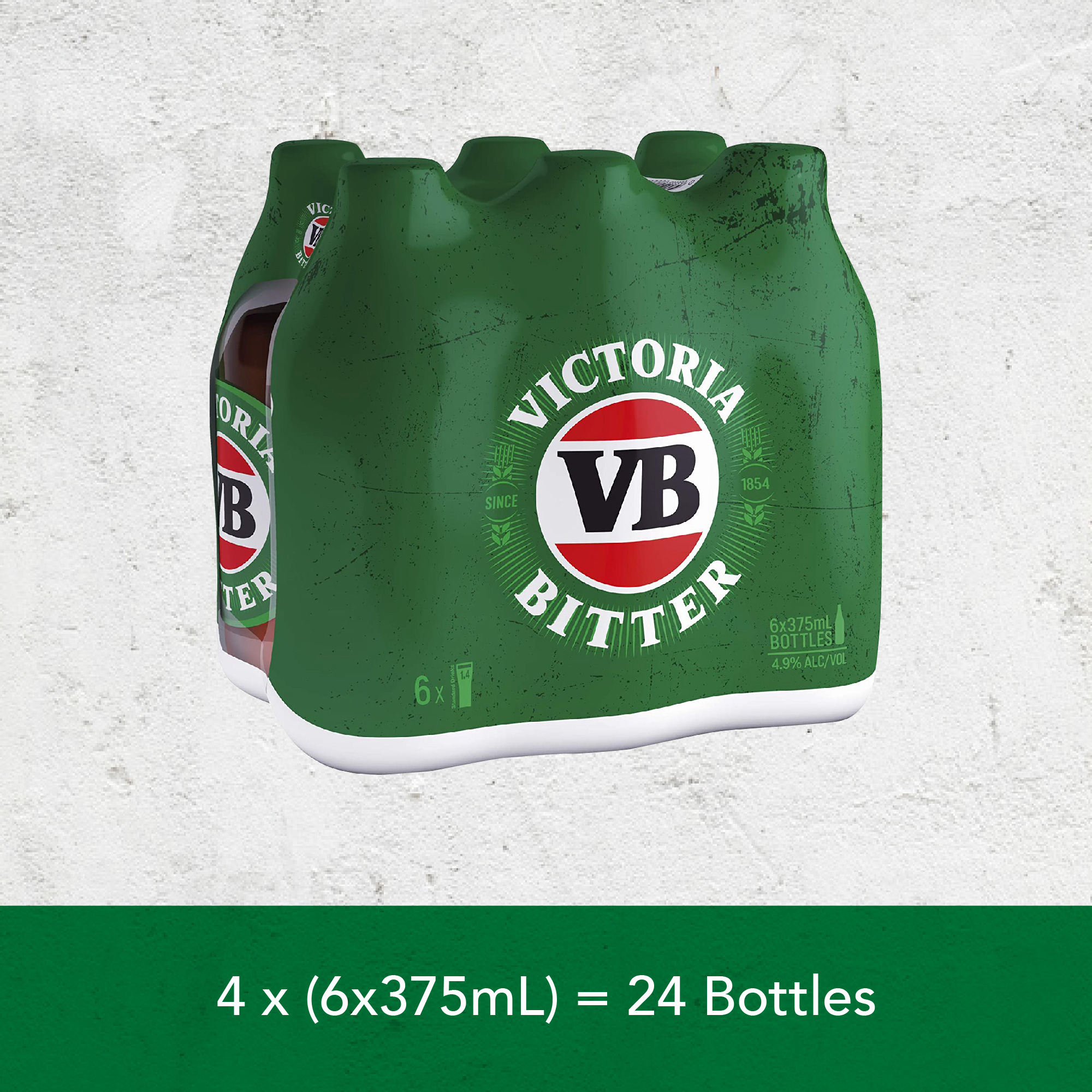 Victoria Bitter 375ml Bottle Beer Case (Pack of 24) for sale online | eBay